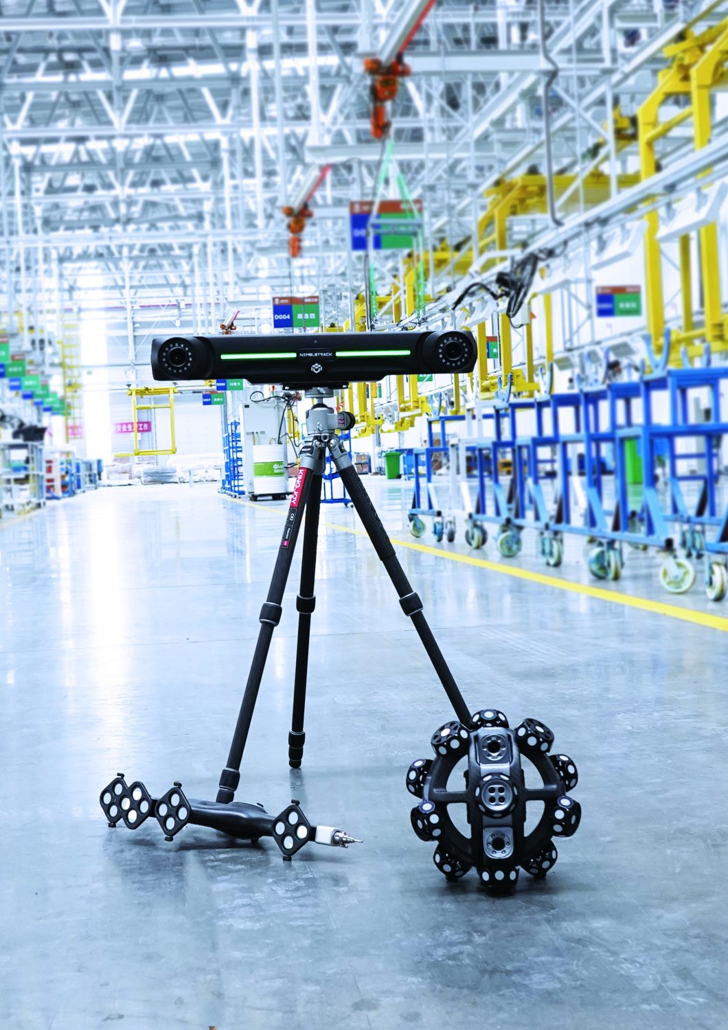 Nimbletrack 3D-Scanner Scannen ohne Marken und Wireless